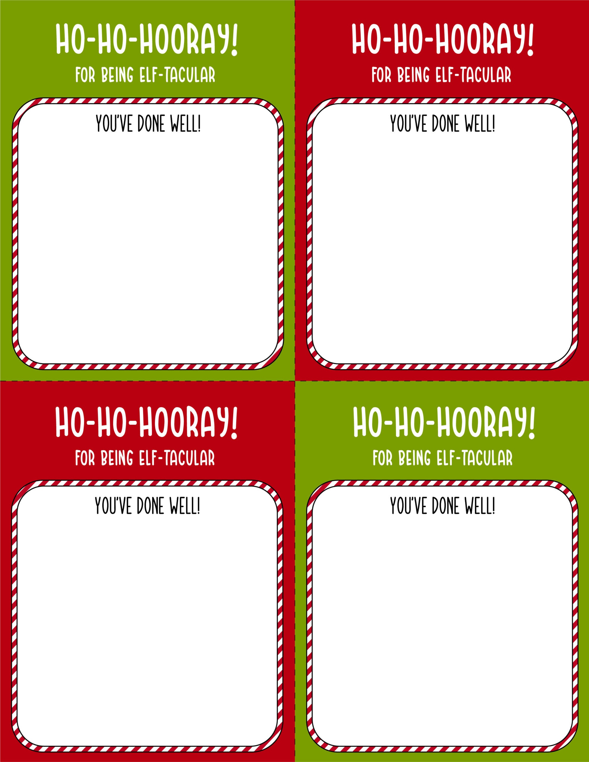 Printable Elf on the Shelf Notes (Free Download)