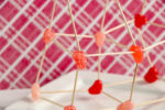 Heart Jelly Bean Toothpick Stem Structure Activity for Kids