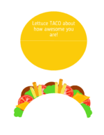 Printable Taco Gift Card Holder (Free To Download)