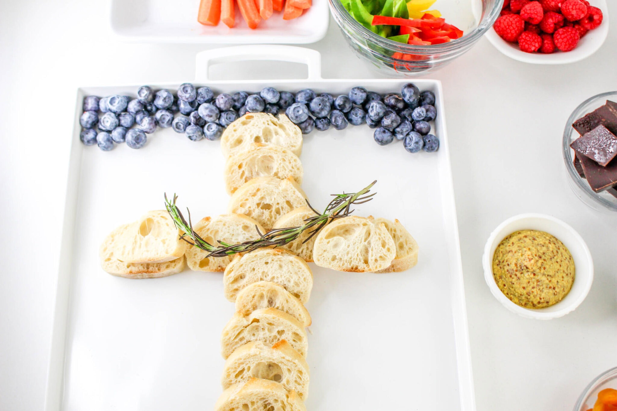Make Easter Memorable with an Easter Cross Charcuterie Board