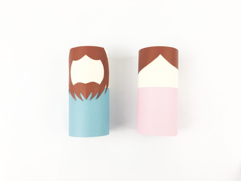 Nativity Toilet Paper Roll Craft - 24hourfamily.com
