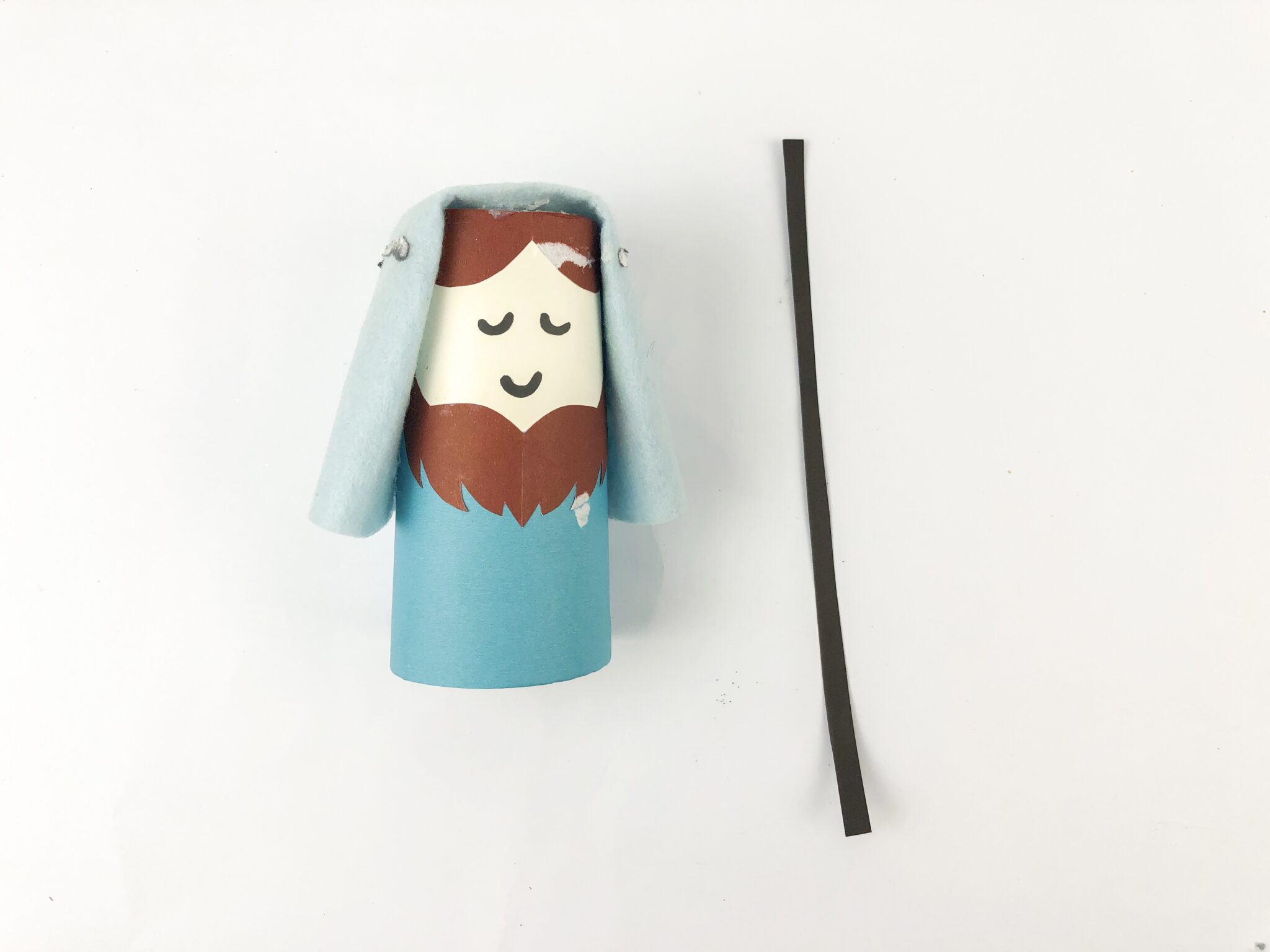 Nativity Toilet Paper Roll Craft - 24hourfamily.com