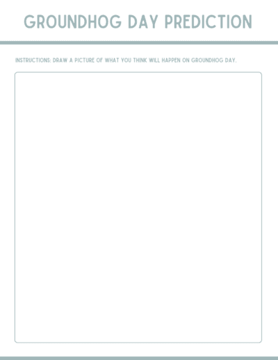 Groundhog Day Study Pack: Fun Activities for Kids