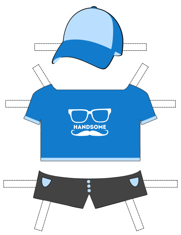 Penguin Paper Dolls (Free to Print)