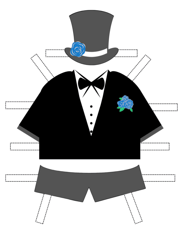 Penguin Paper Dolls (Free to Print)
