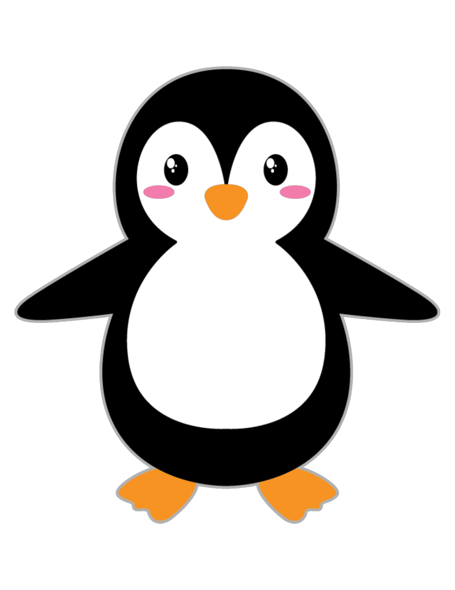 Penguin Paper Dolls (Free to Print)