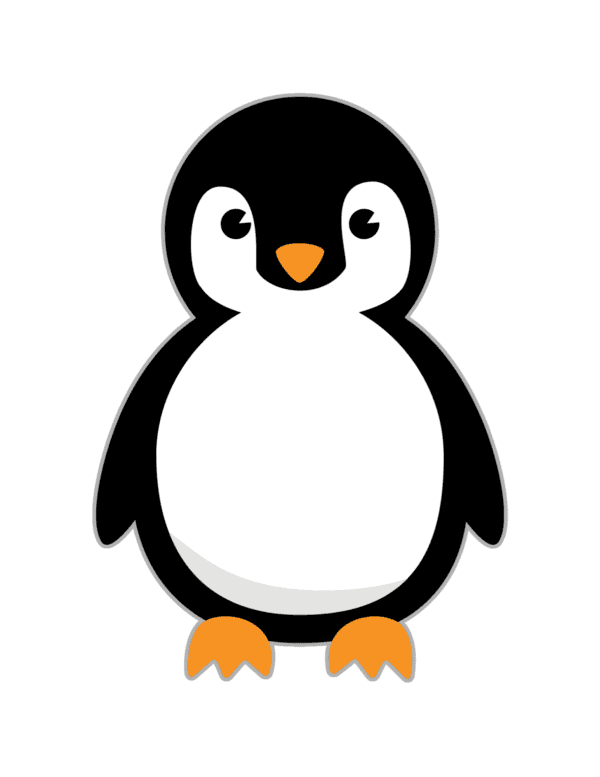 Penguin Paper Dolls (Free to Print)