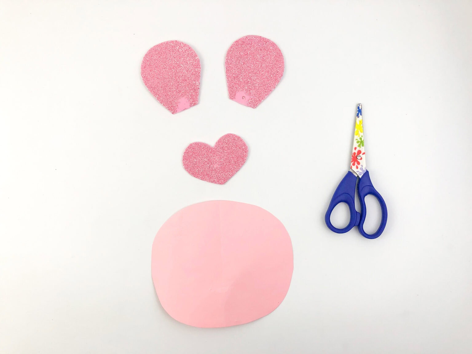 Valentine's Day Bear Paper Craft (Free Bear Template)