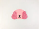 Valentine's Dog Paper Craft (Free Dog Template)