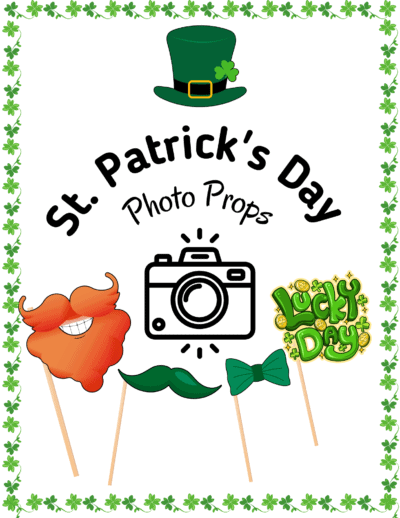 St. Patrick's Day Photo Props