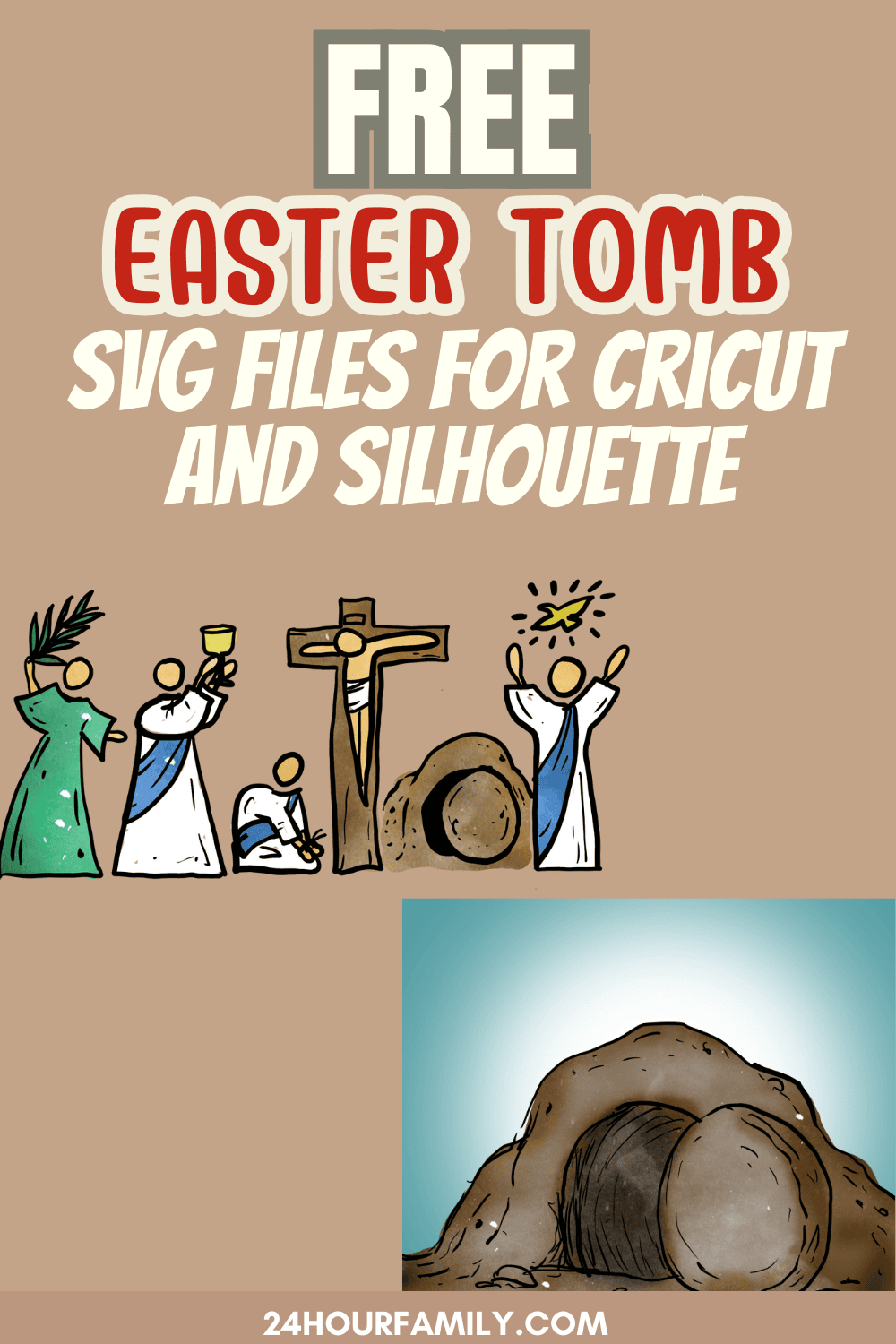 Free Easter Tomb SVGS