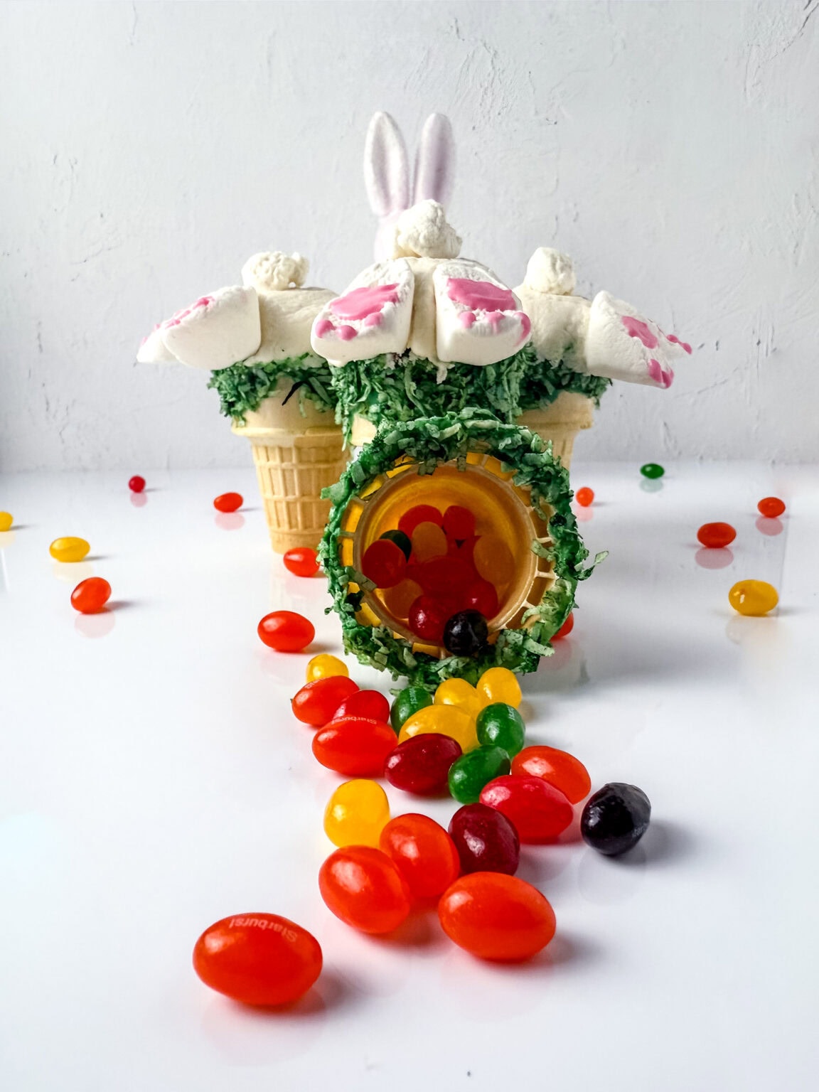 Hop into Sweetness: How to Make Adorable Bunny Tail Cupcake Cones!