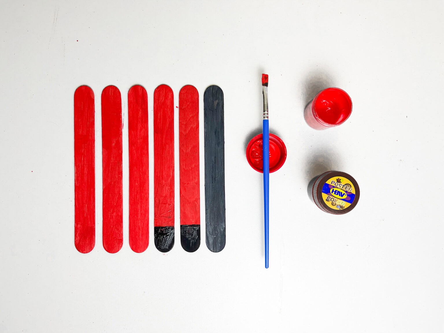 Vehicles Popsicle Stick Frame Craft