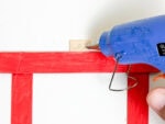 Vehicles Popsicle Stick Frame Craft