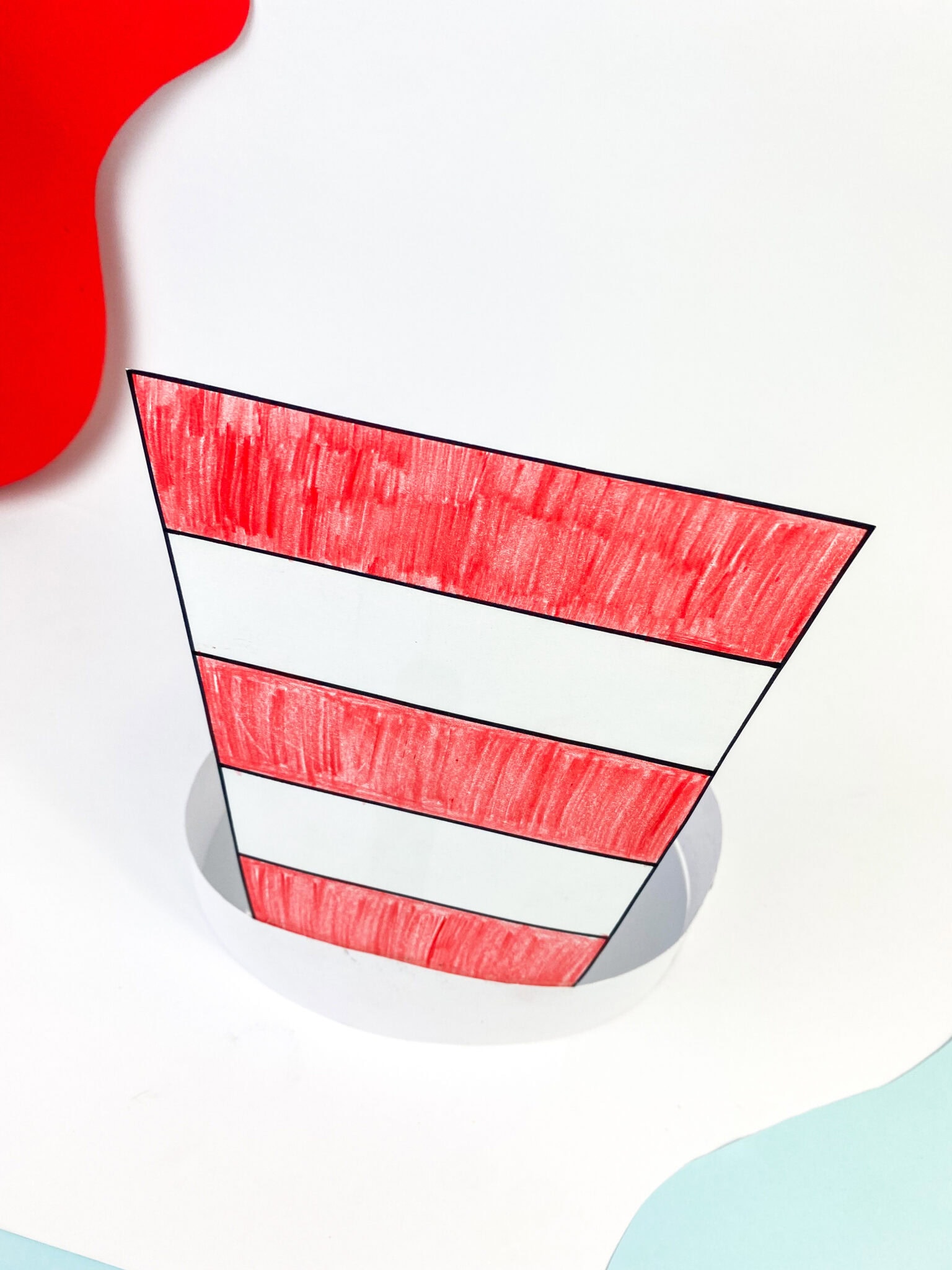 Cat In The Hat Headband Craft