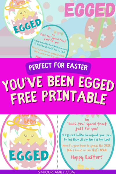 You've Been Egged (Free Printable)