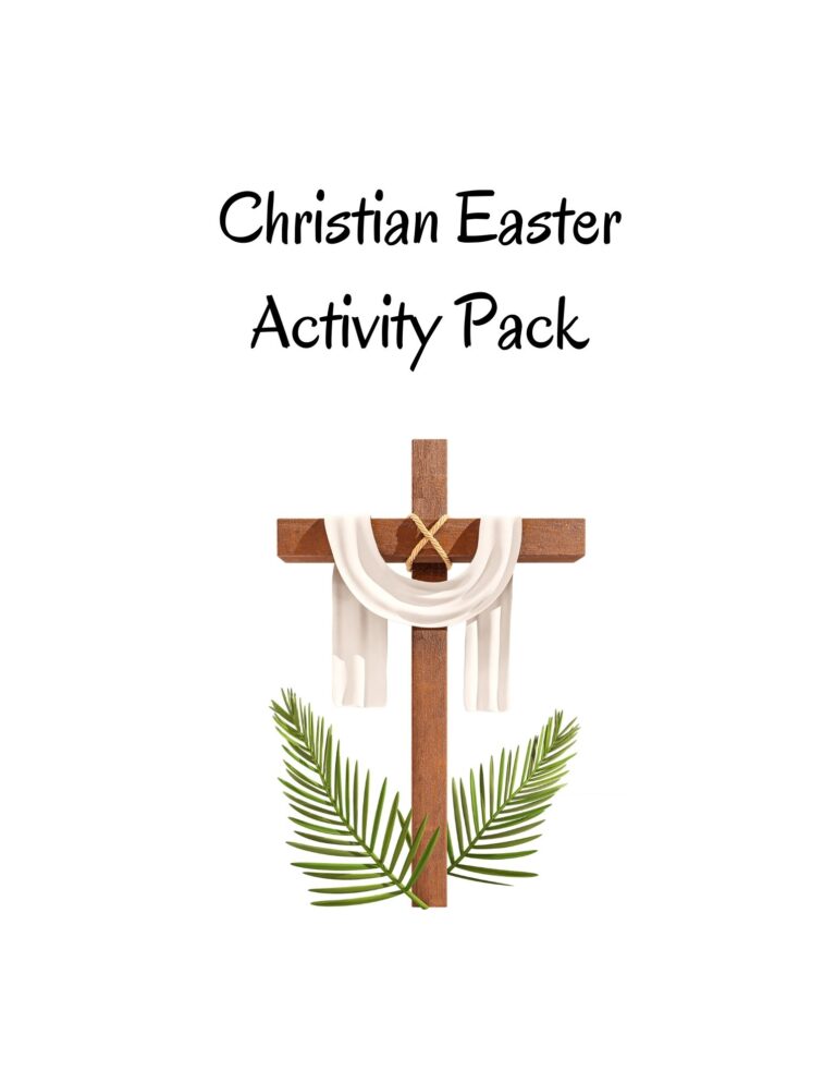 Christian Easter Activity Pack Printable - Free to Print
