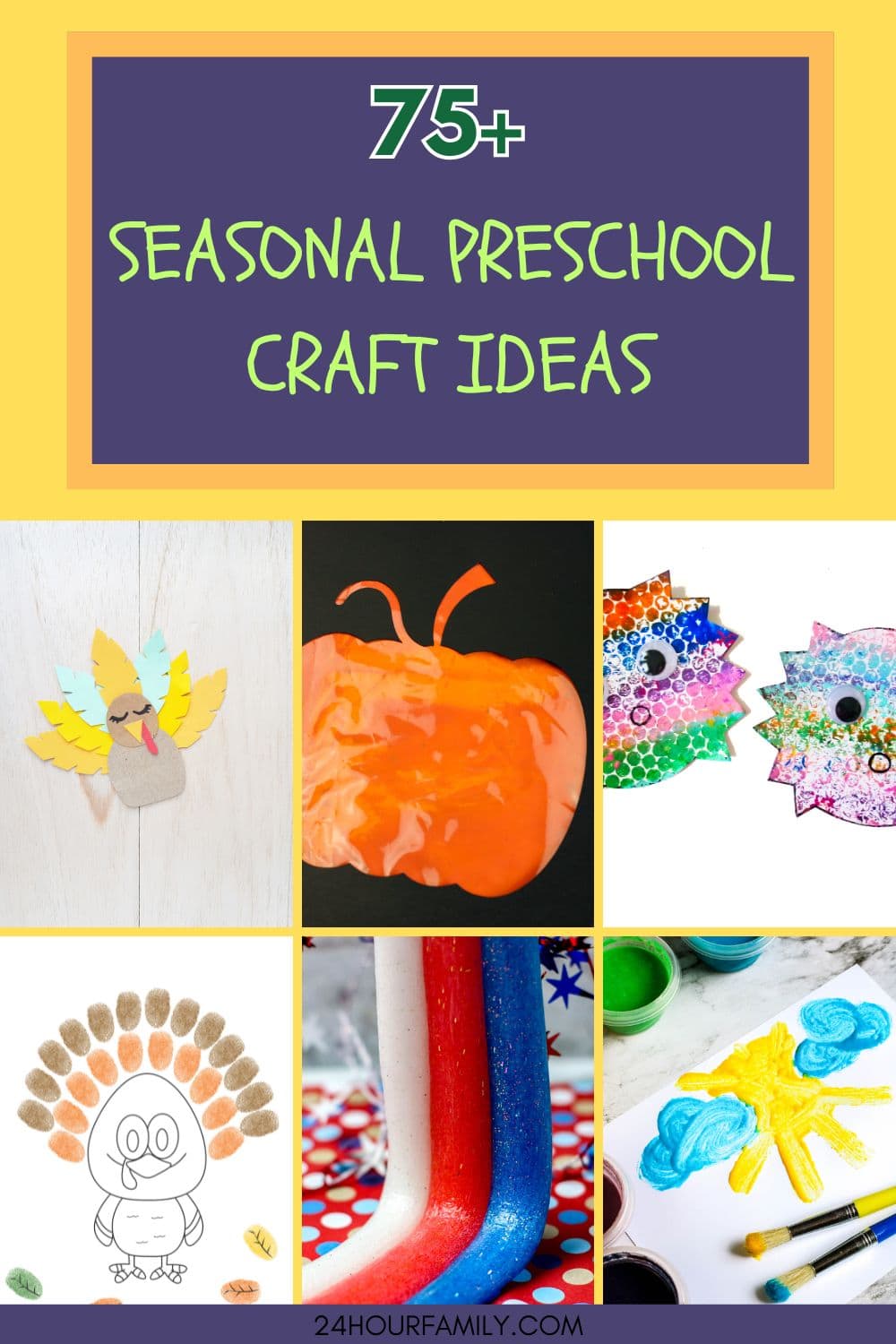 75+ Preschool Craft Ideas For Kids