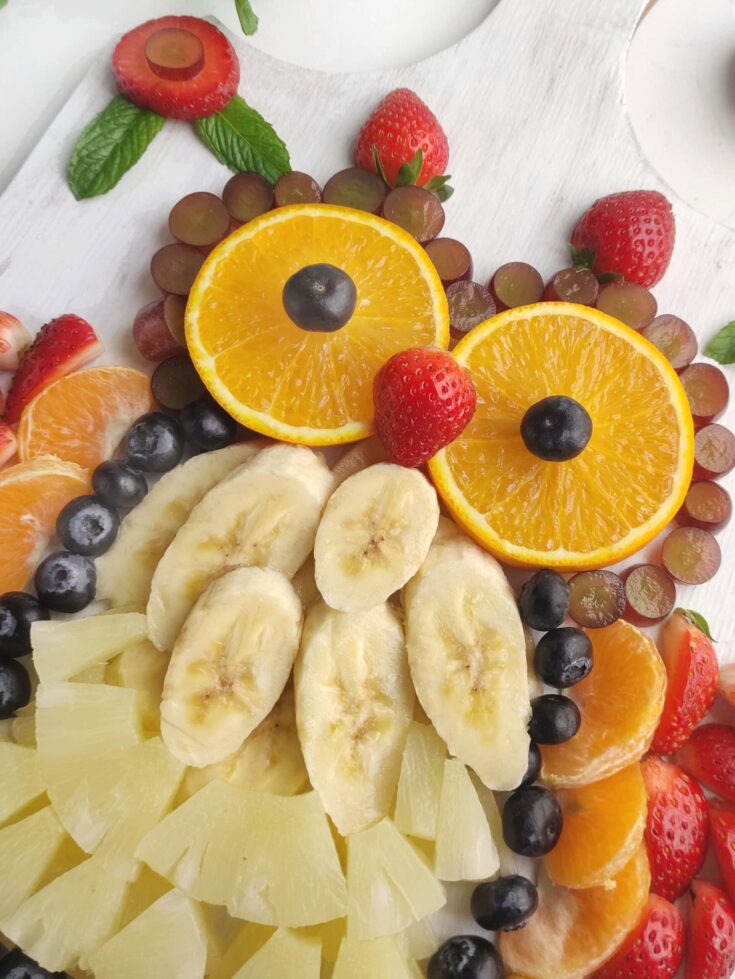 Owl Fruit Tray Charcuterie Board