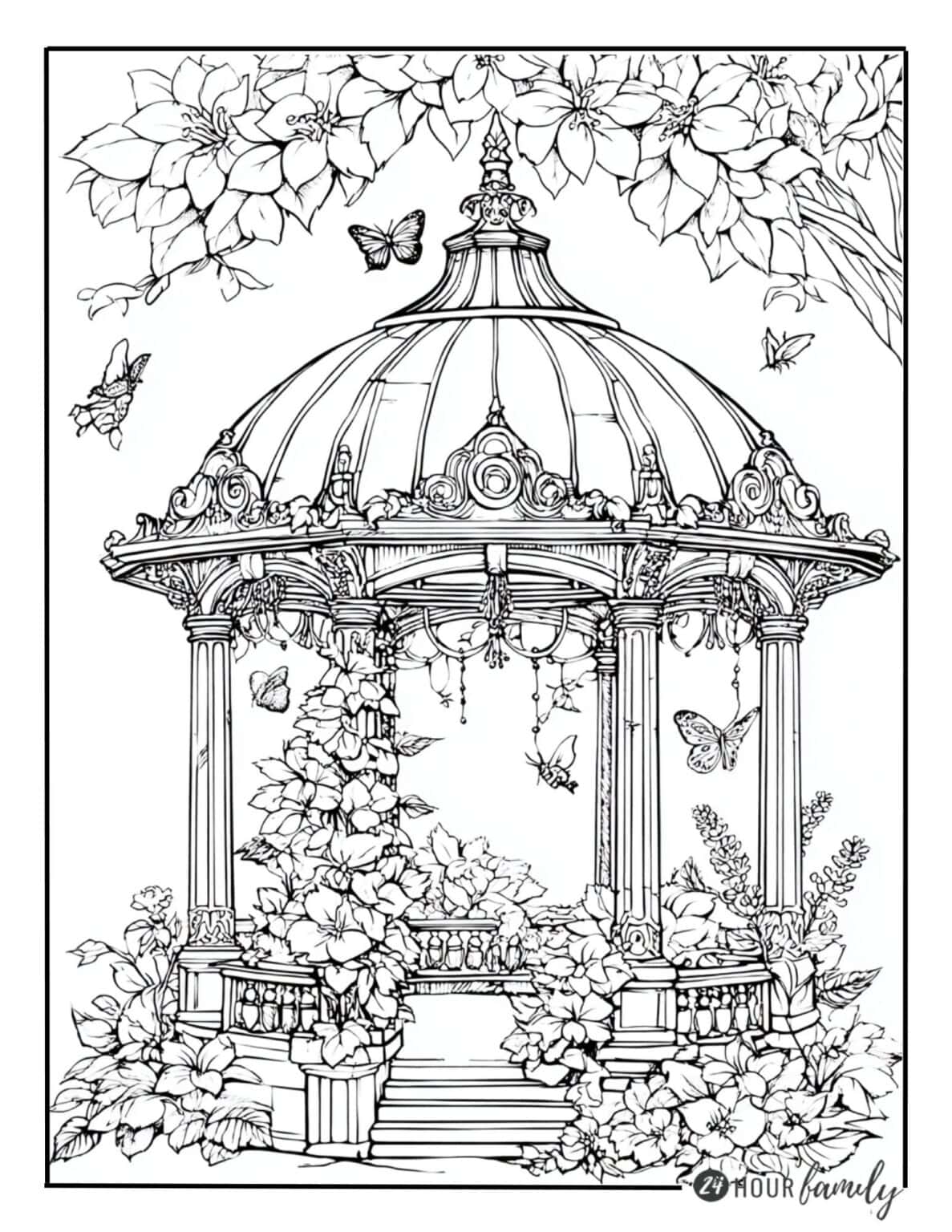 Coloring Pages for Teen Girls (Free PDF Printables) » 24hourfamily.com