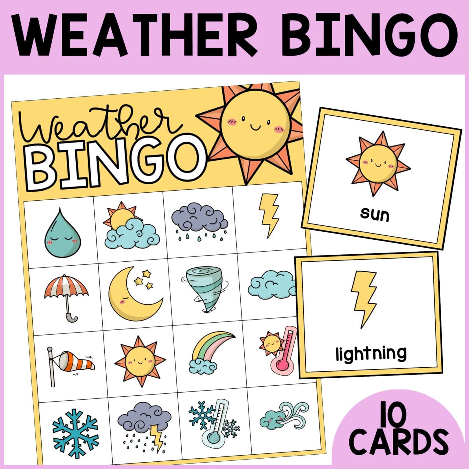 Free Printable Weather Worksheets for Kids