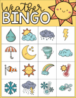 Weather Bingo Printable Game (Free To Download)
