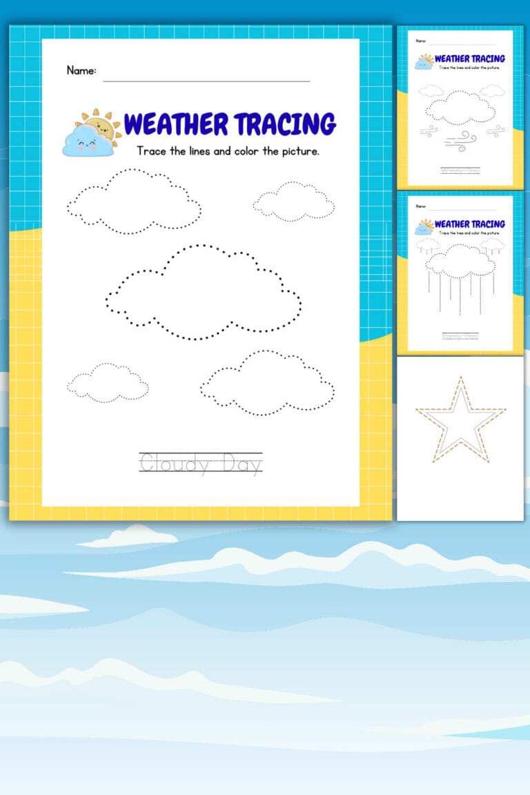 Free Printable Weather Worksheets for Kids