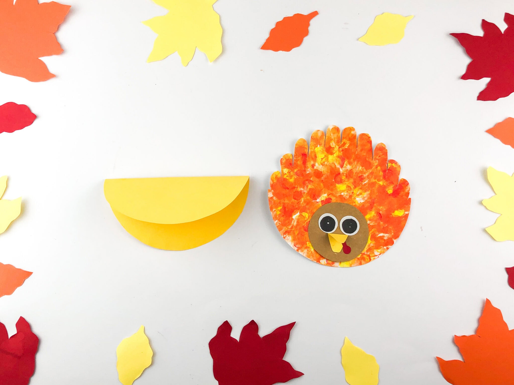 Adorable Rocking Turkey Fingerprint Craft for Kids (Free Template ...