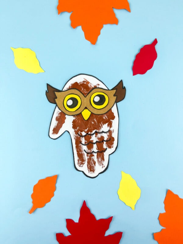 Create a Sweet Handprint Owl Keepsake with This Free Template