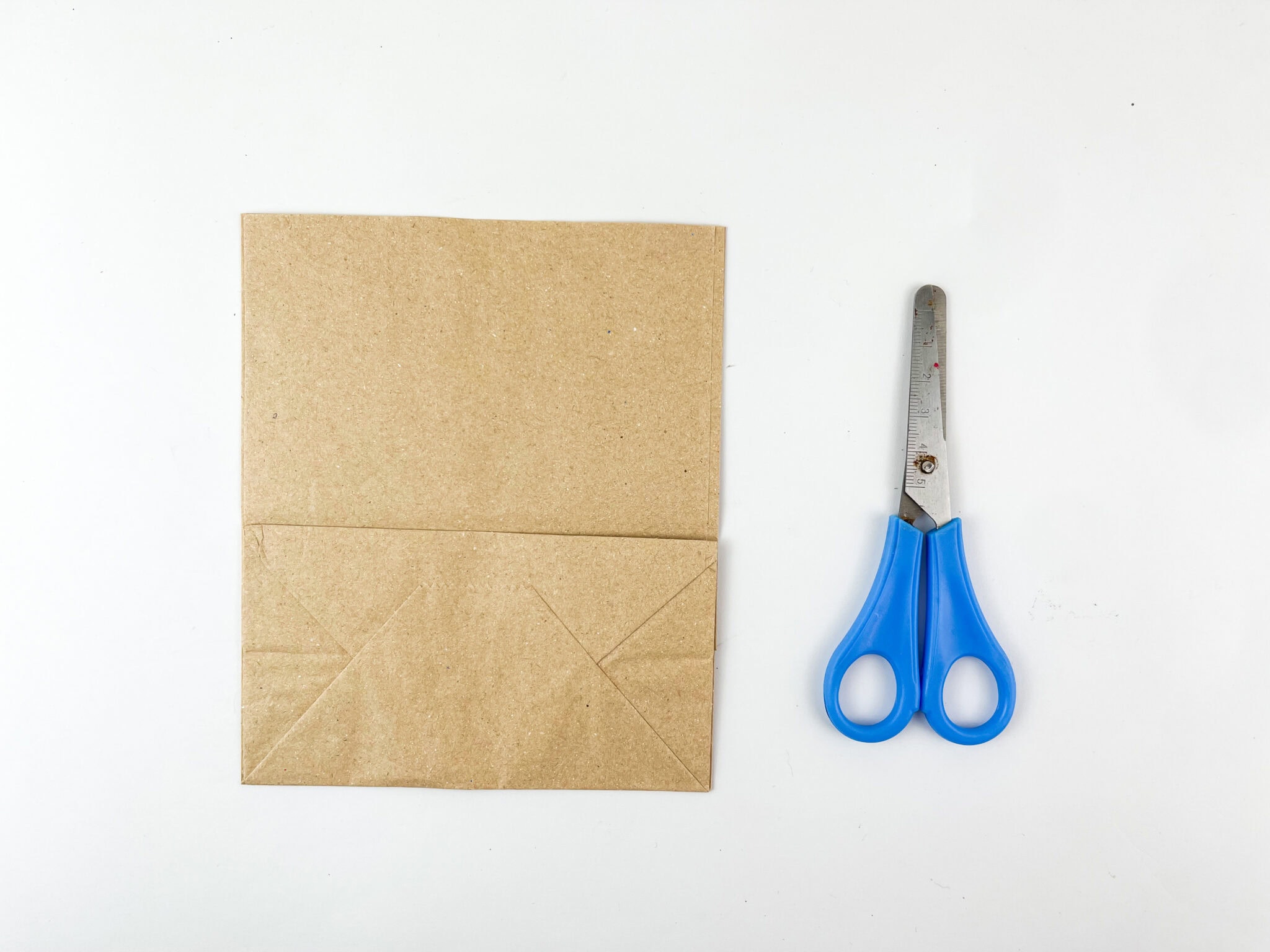 Santa Paper Bag Craft (Free Santa Template)