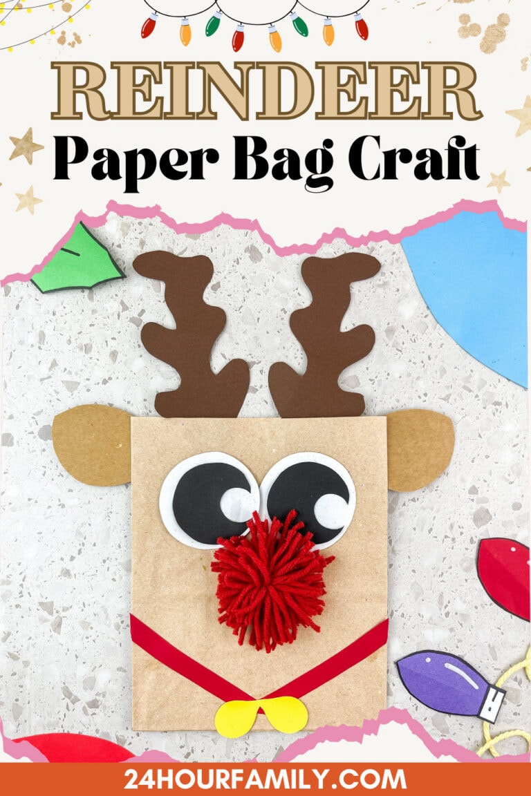 Reindeer Paper Bag Craft