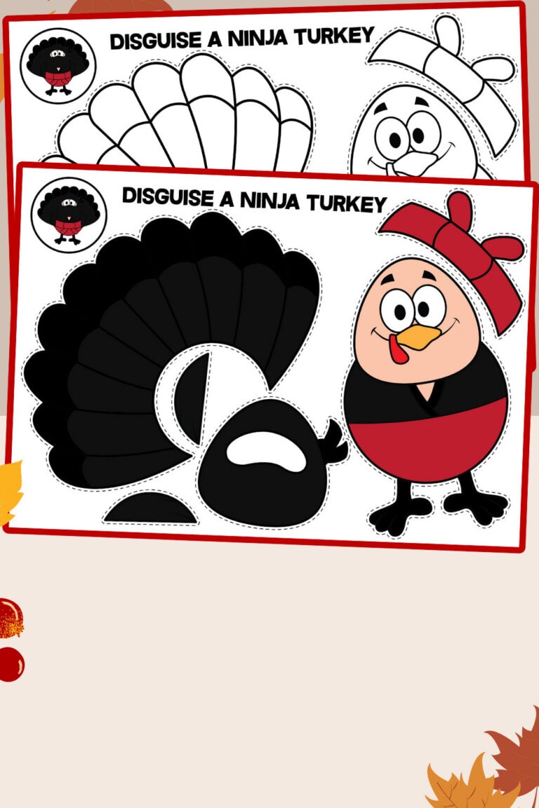 Turkey in Disguise Project Crafts And Printable Ideas - 24hourfamily.com