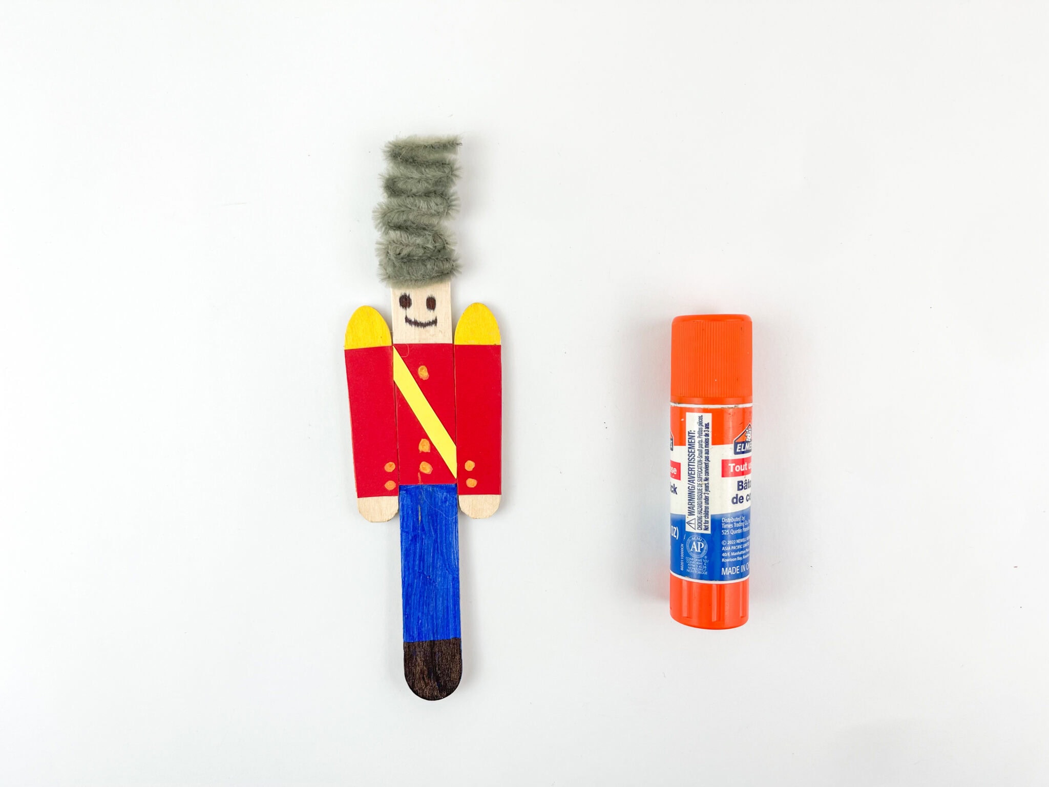 Make This Adorable Nutcracker Popsicle Stick Ornament Craft ...