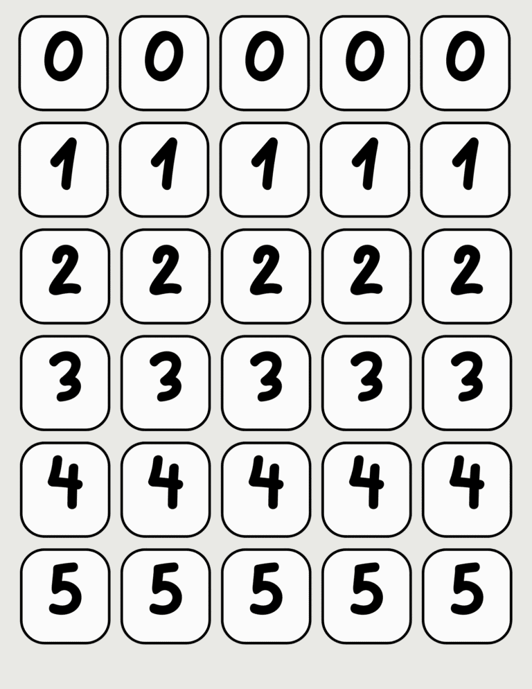 Grocery Store Math Printables