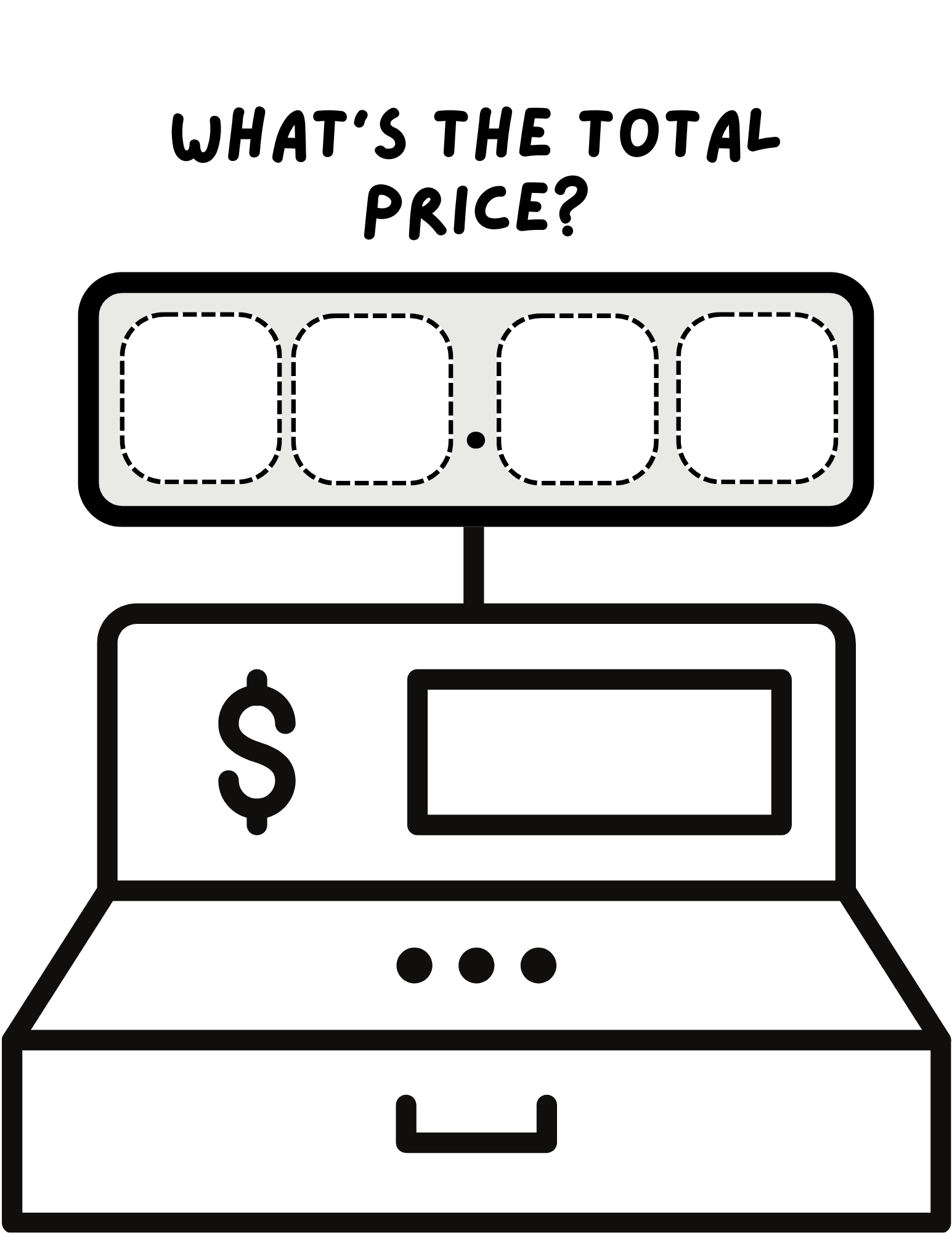 Grocery Store Math Printables