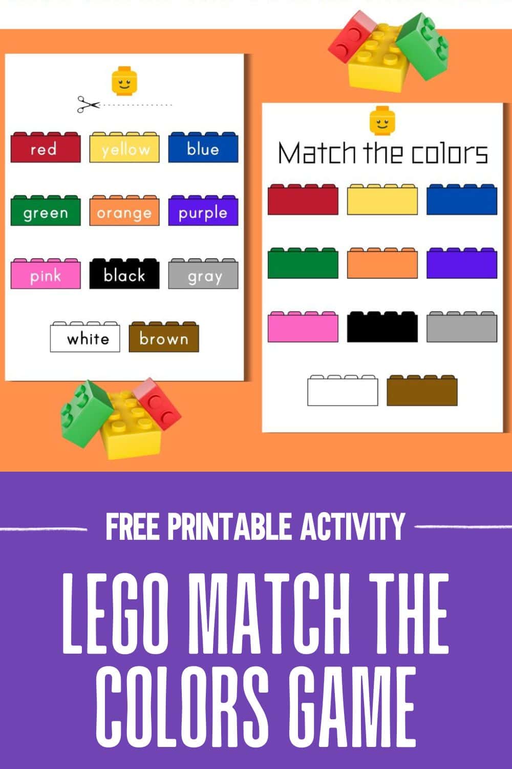 25+ Easy Lego Crafts and Printable Ideas for Kids - 24hourfamily.com
