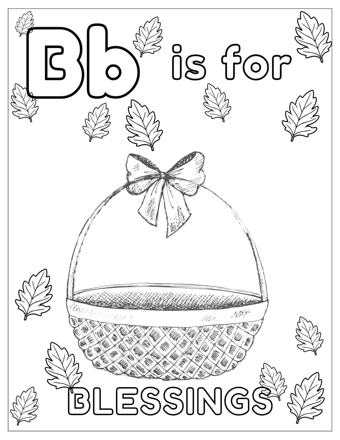 Exclusive Thanksgiving Alphabet Coloring Pages for Fun Learning