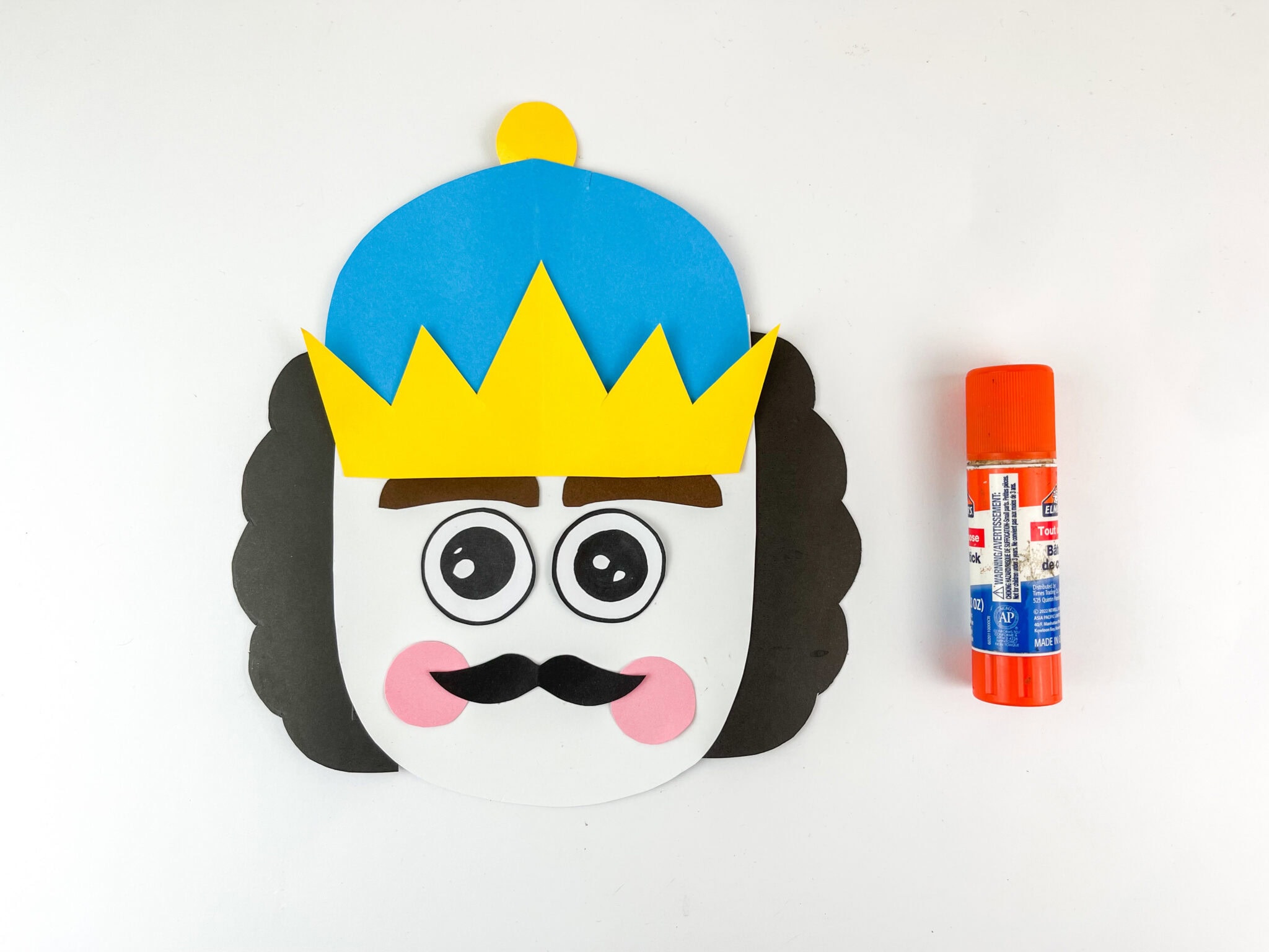 Nutcracker Prince Paper Plate Craft
