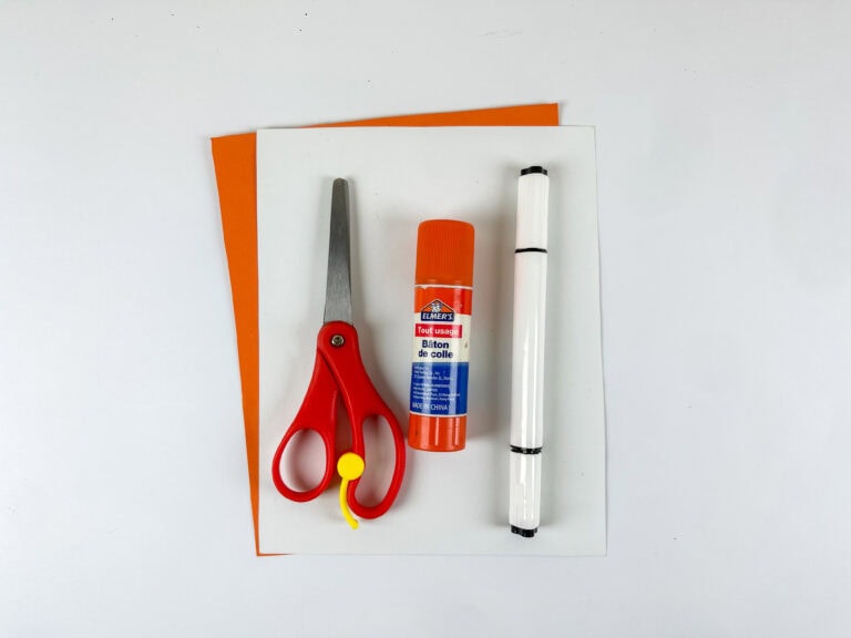 Nemo Fish Handprint Paper Craft