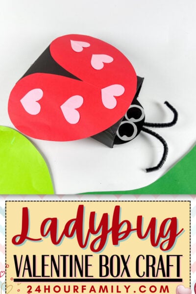 Ladybug Valentine's Day Box Craft