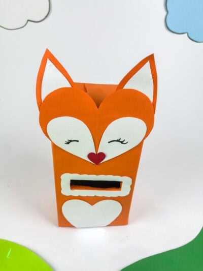 Fox Valentine's Day Box Craft