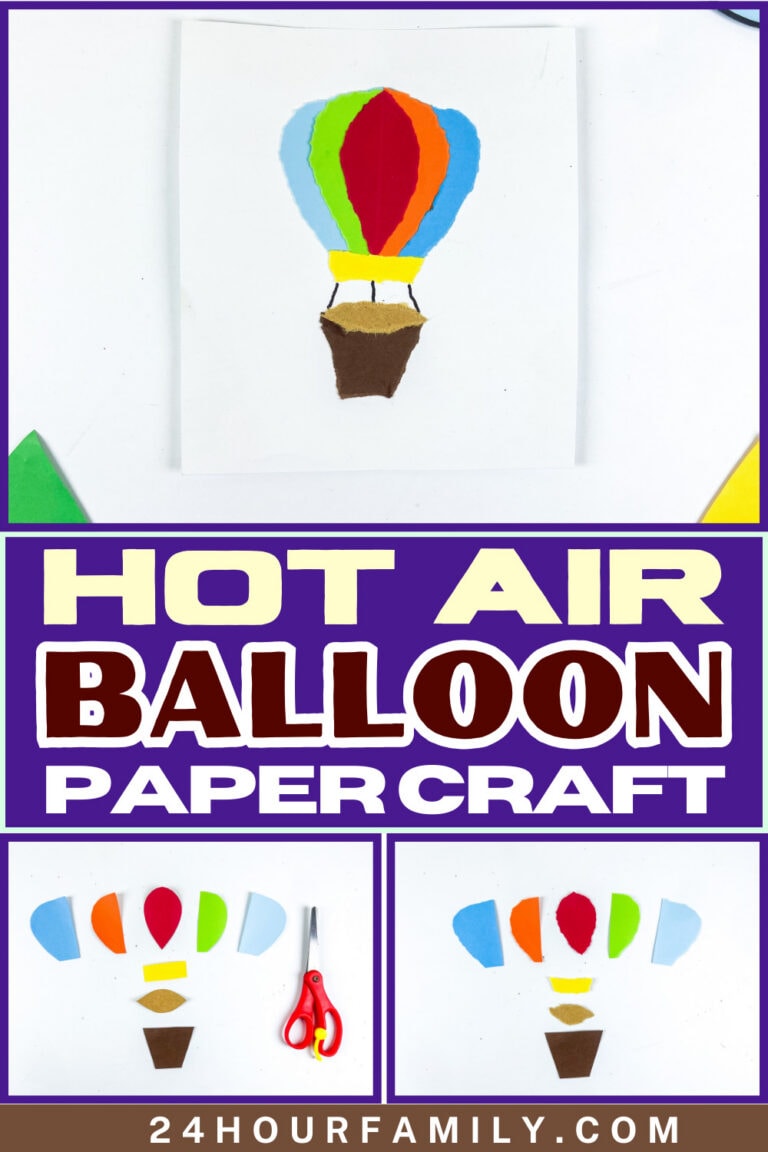 Hot Air Balloon Paper Craft