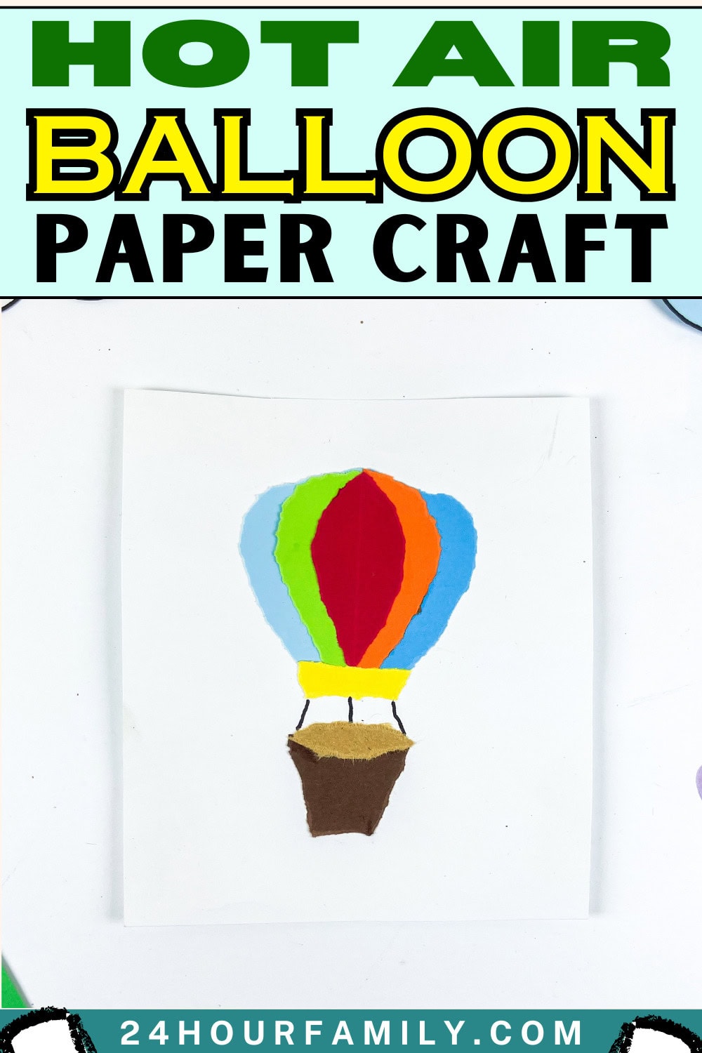 Hot Air Balloon Paper Craft