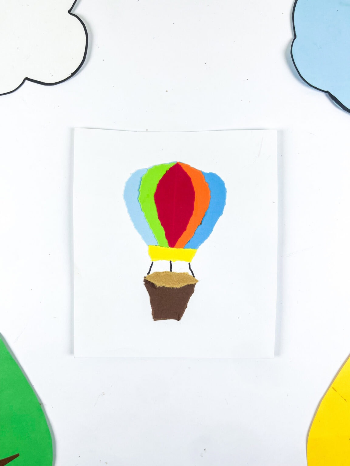 Hot Air Balloon Paper Craft