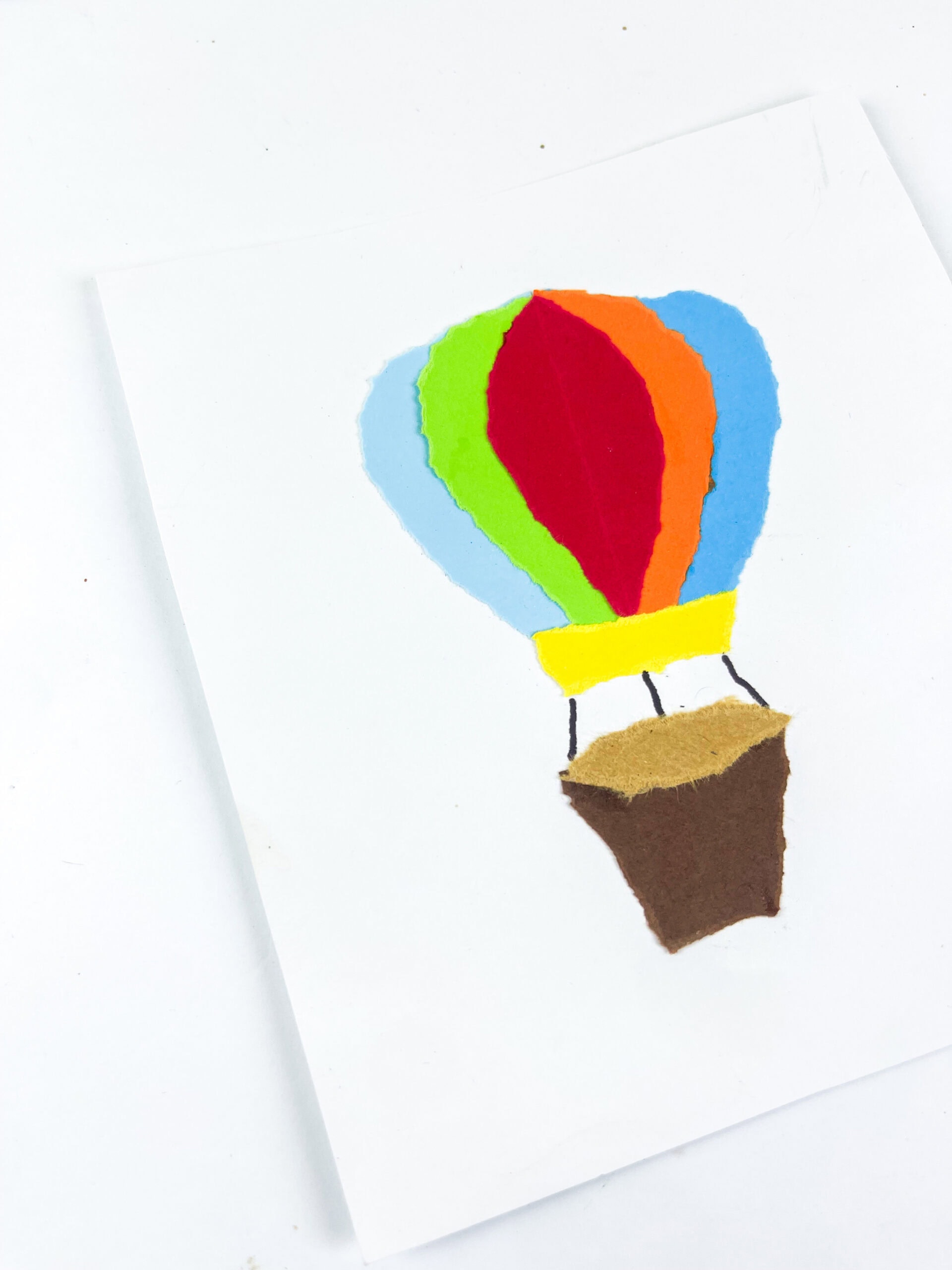 Hot Air Balloon Paper Craft