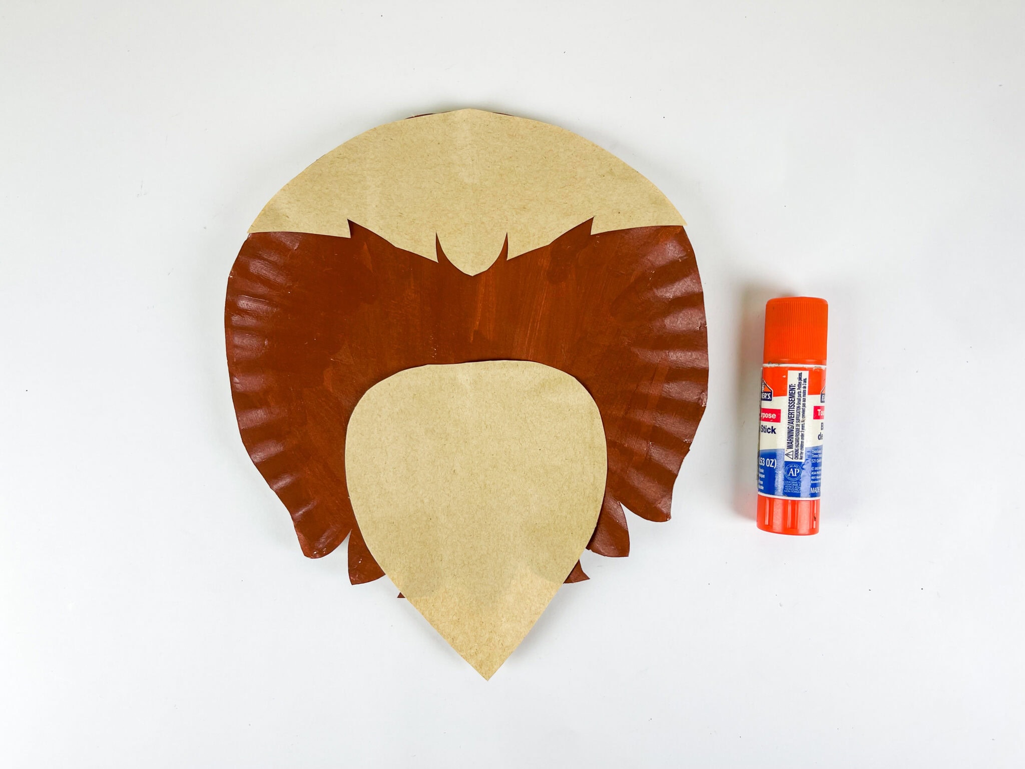 Chewbacca Paper Plate Craft (Free PDF Template)