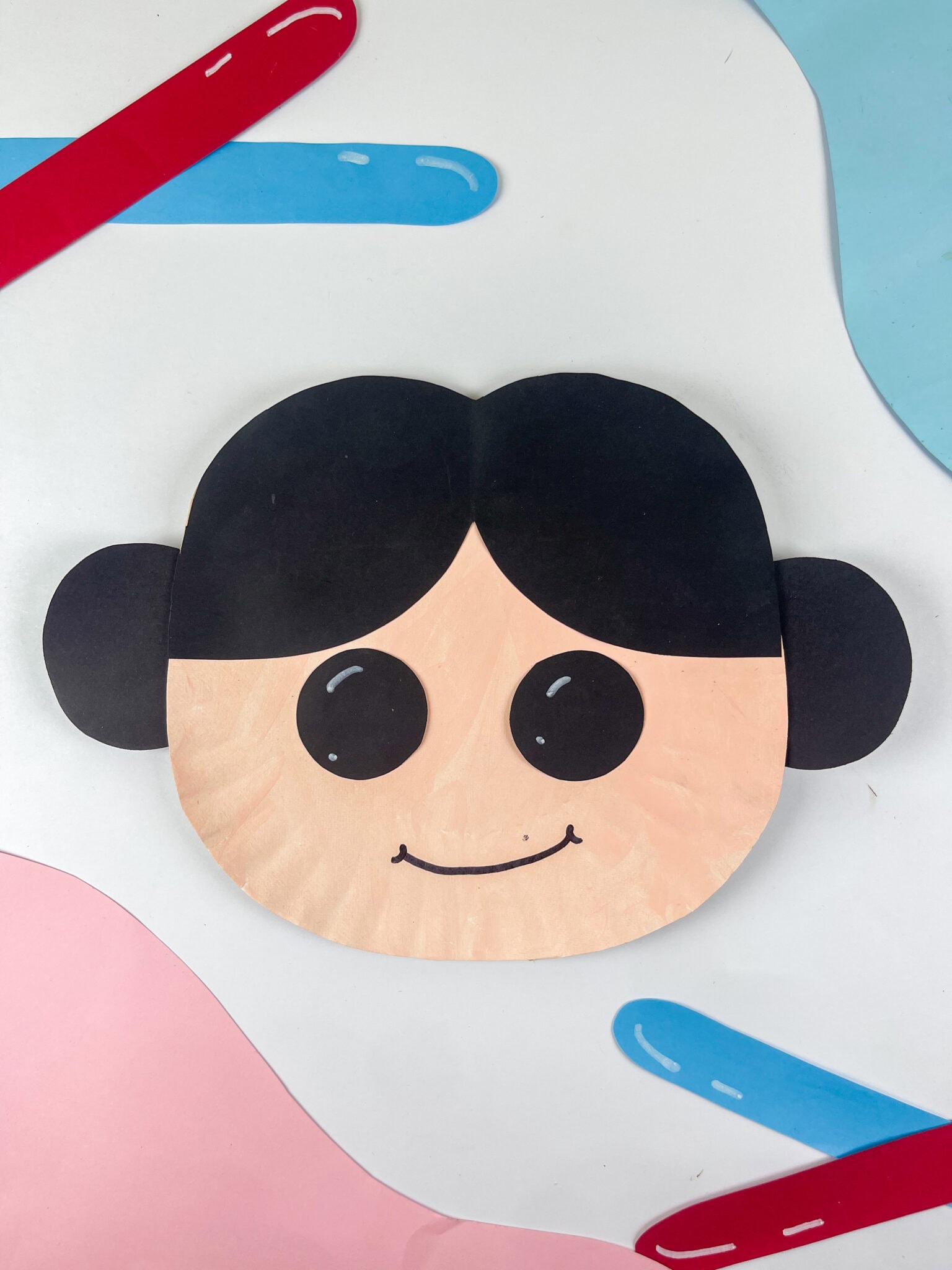Princess Leia Paper Plate Craft