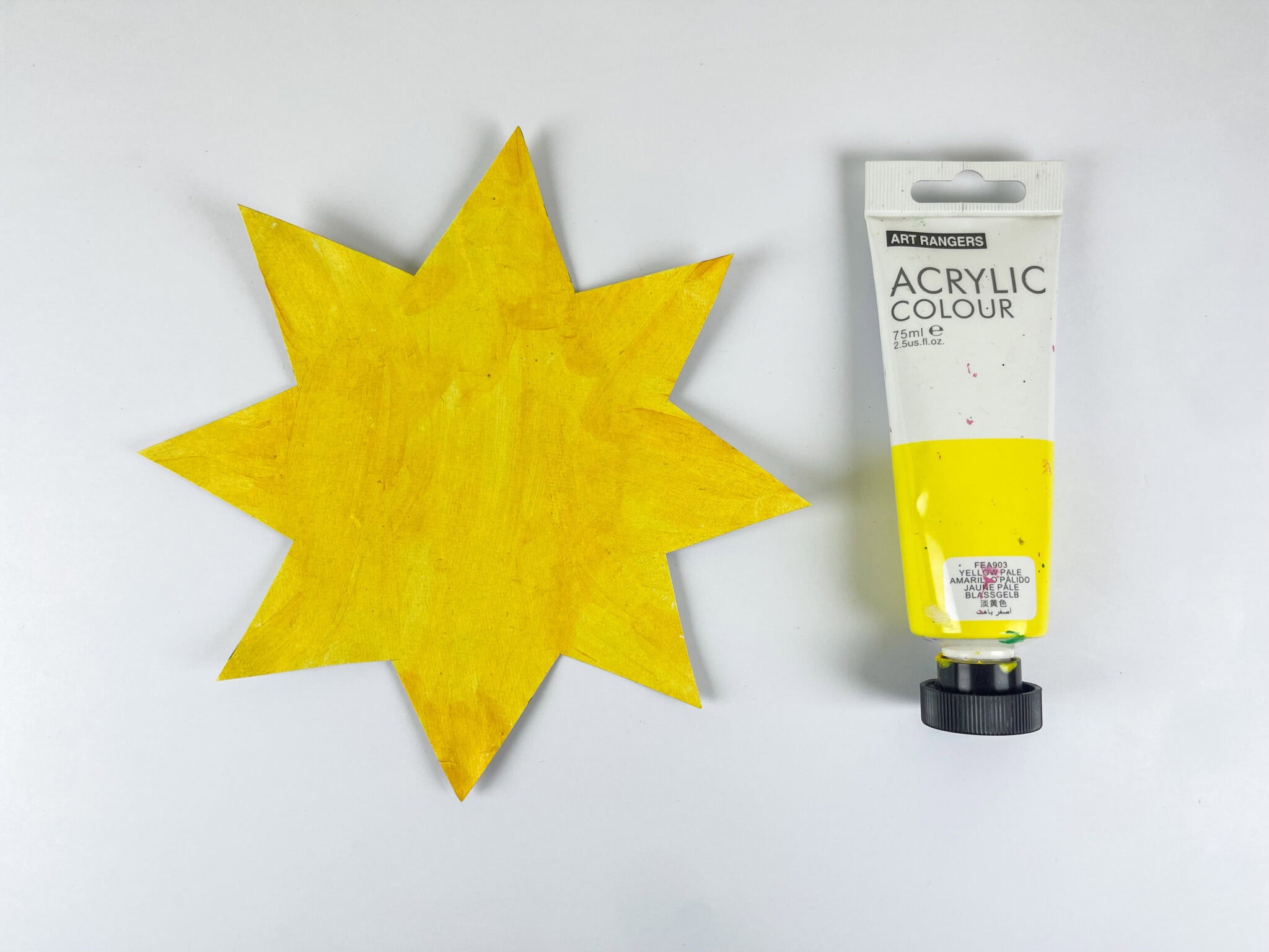 Sun Paper Plate Craft