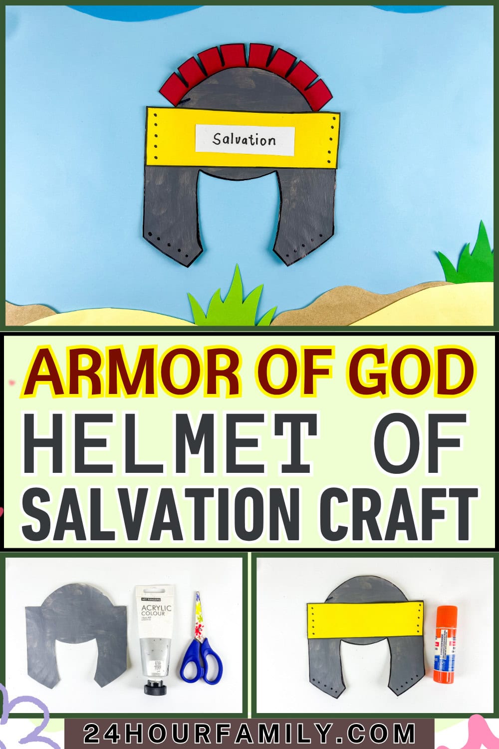 Armor of God Helmet of Salvation Craft