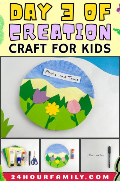 Day 3 of Creation Craft for Kids